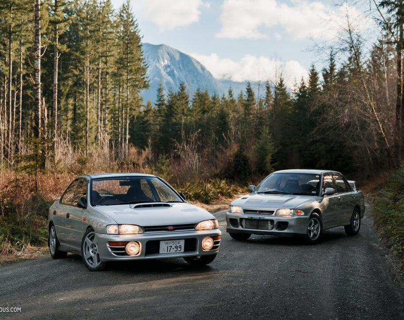 A Subaru Impreza WRX, Mitsubishi Lancer Evo II, And The Lasting Impact ...