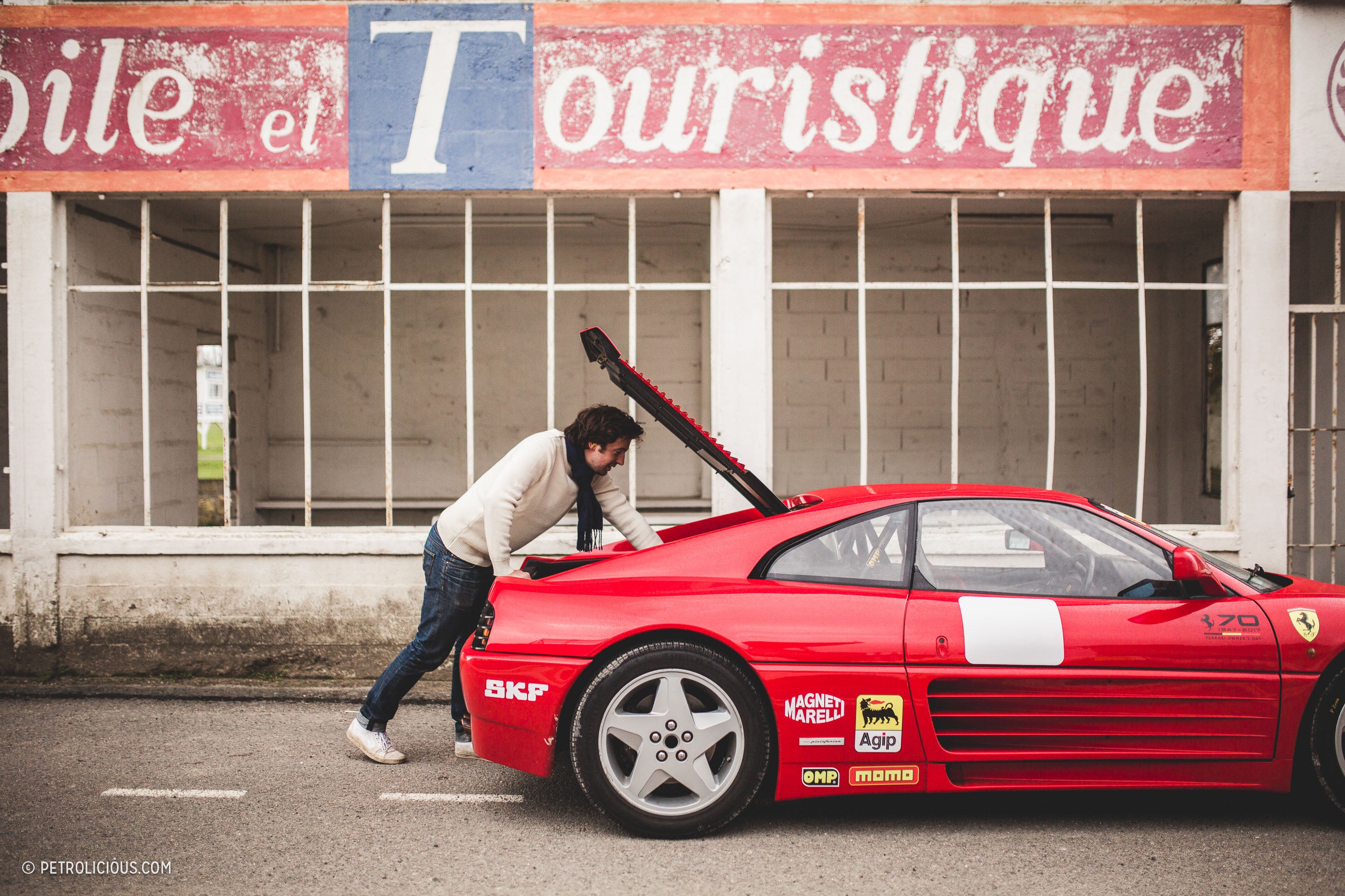 Florian Turned His Scale Model Into A Full-Size Ferrari 348 Challenge ...