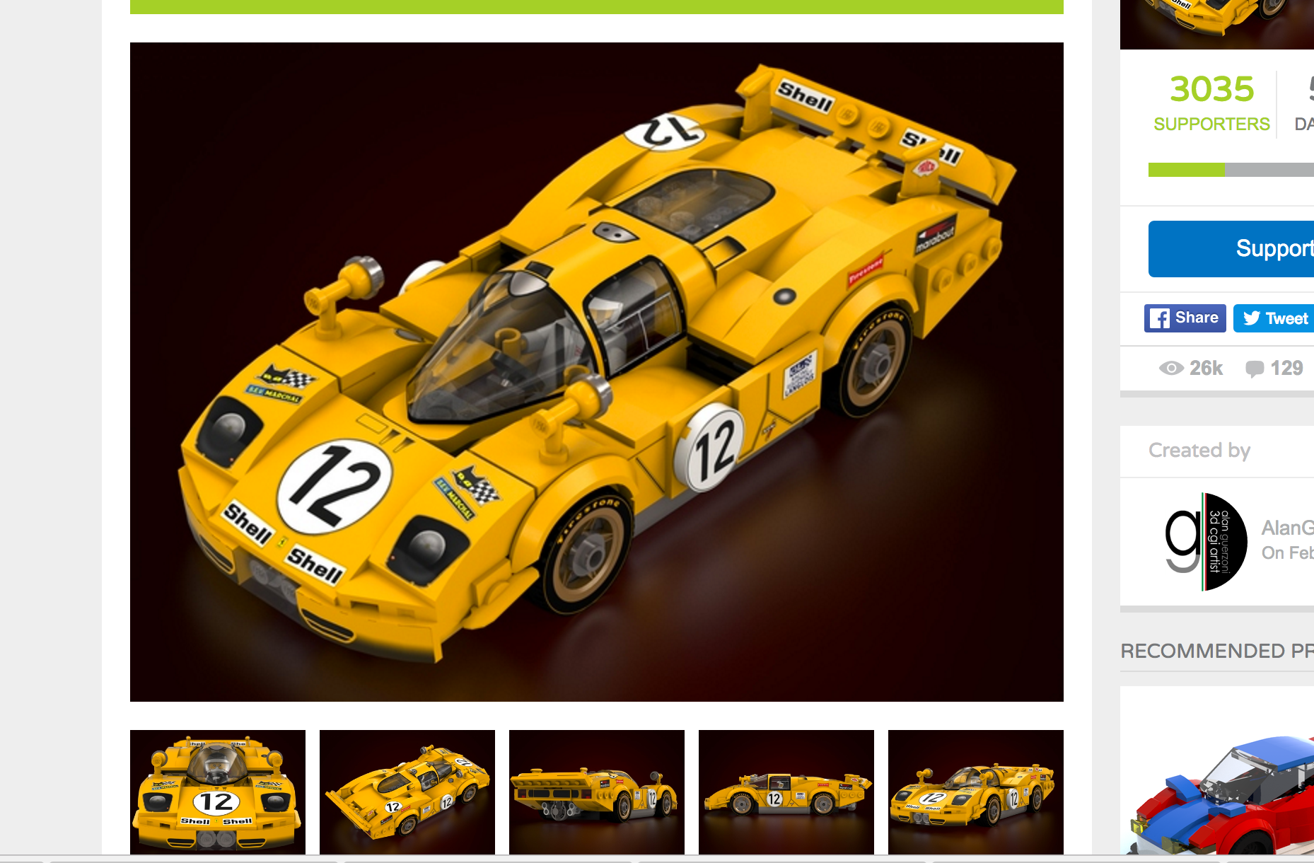 These LEGO Ferraris Deserve Shelfspace In Toy Aisles Everywhere ...