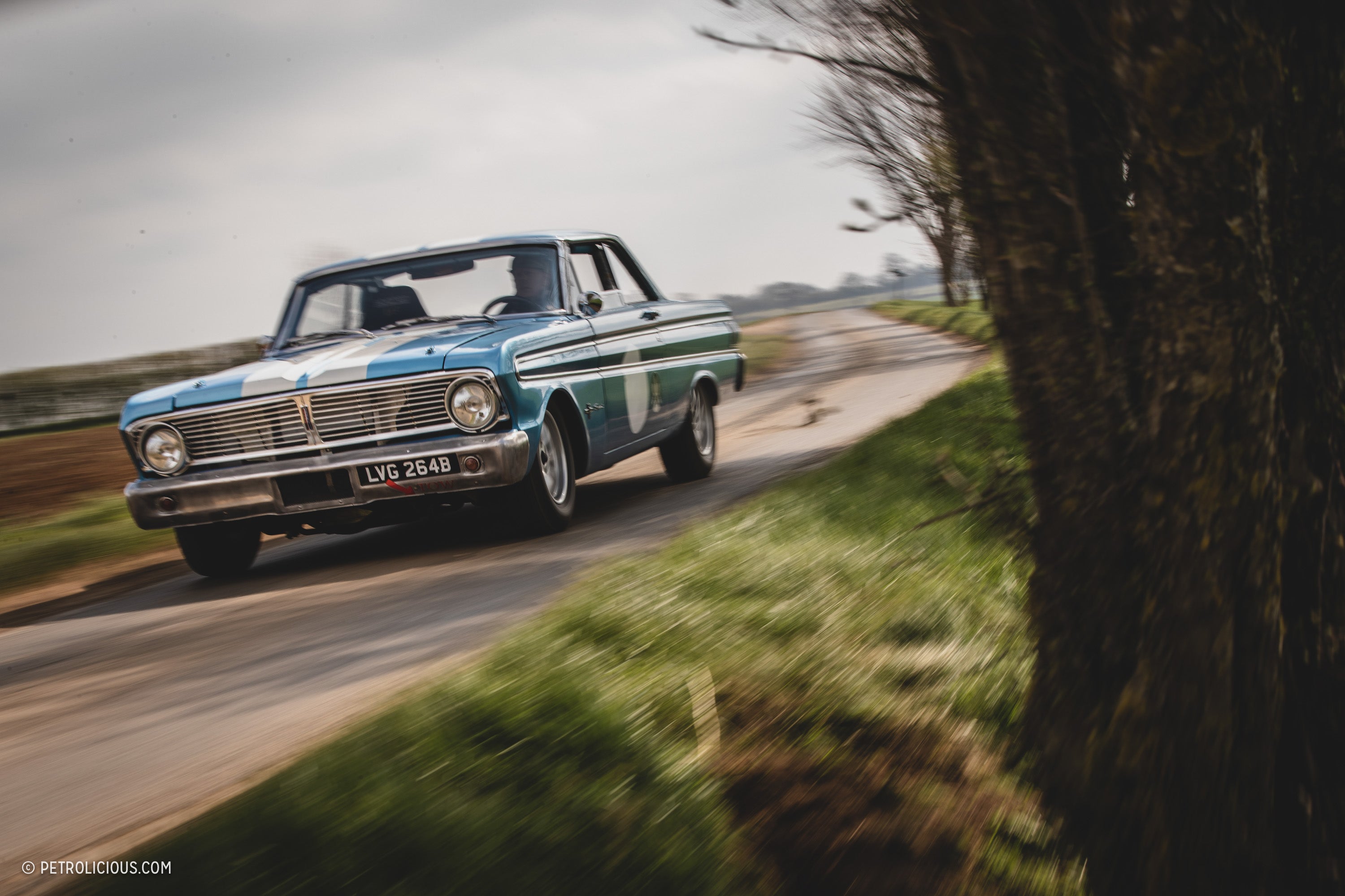 Driving A 400-Horsepower Ford Falcon Down British B-Roads Is An Aftern ...