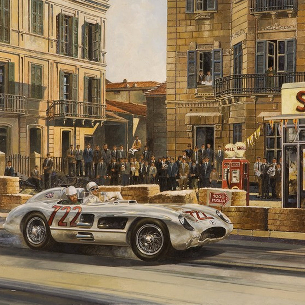 Artist Michael Mate Paints the Glory Days of Road Racing – Petrolicious