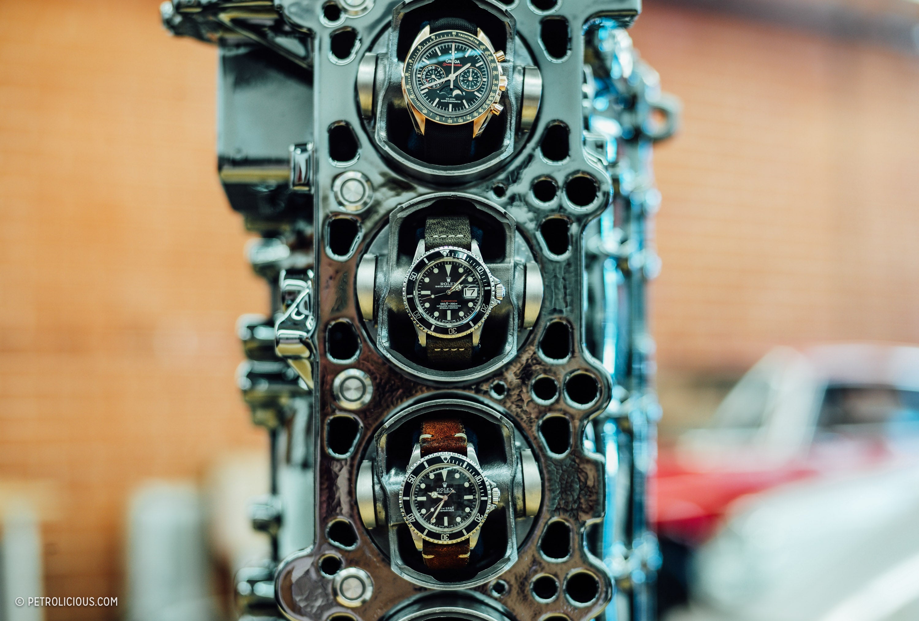 This Automatic Watch Winder Is Built Into An E36 M3 Engine Block ...