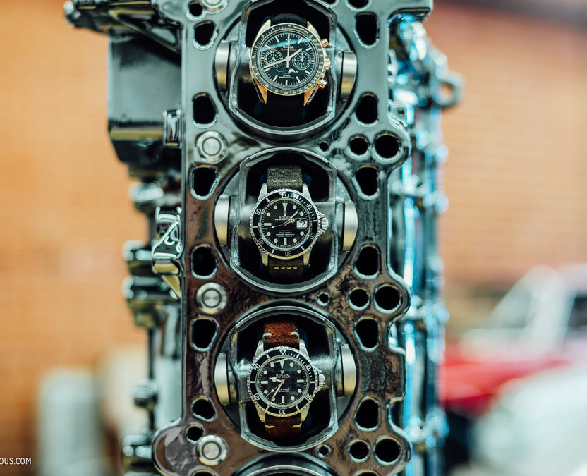 This Automatic Watch Winder Is Built Into An E36 M3 Engine Block ...