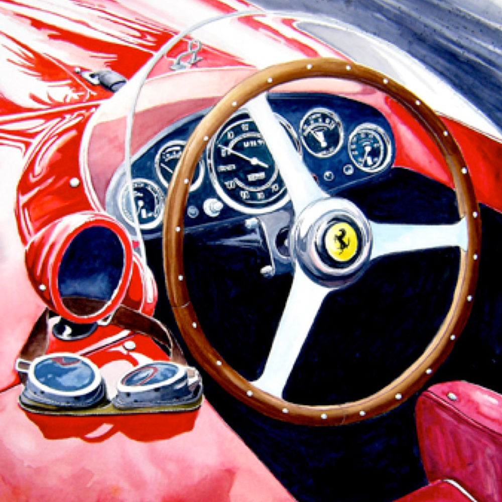 Artist Ferrari Paintings Ferrari 250 GTO Fleetwood Buckingham Fine