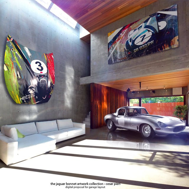 Jaguar Designer Cesar Pieri’s Incredible, Colorful Art – Petrolicious