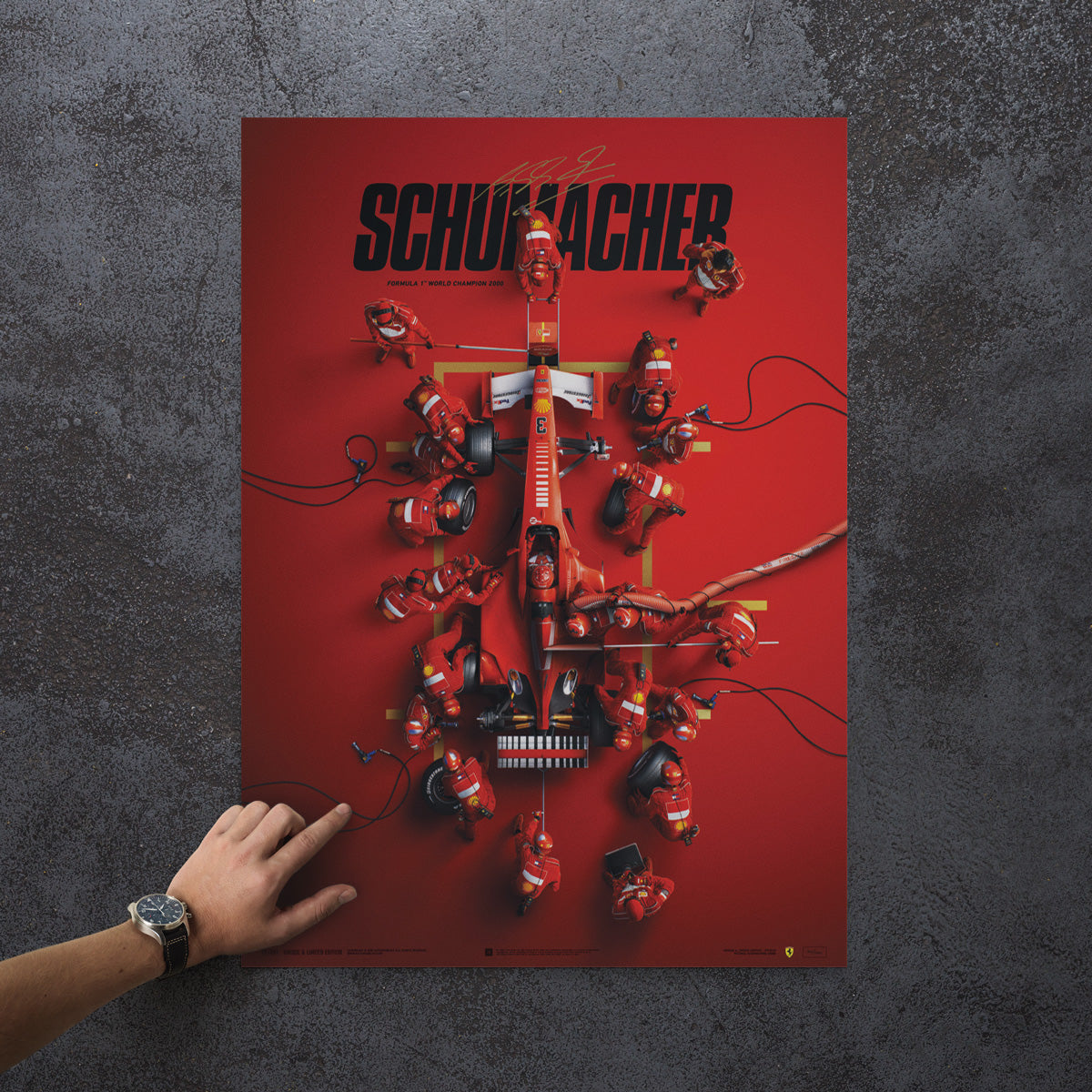 Relive Michael Schumacher's First Ferrari F1 Championship Title With N ...