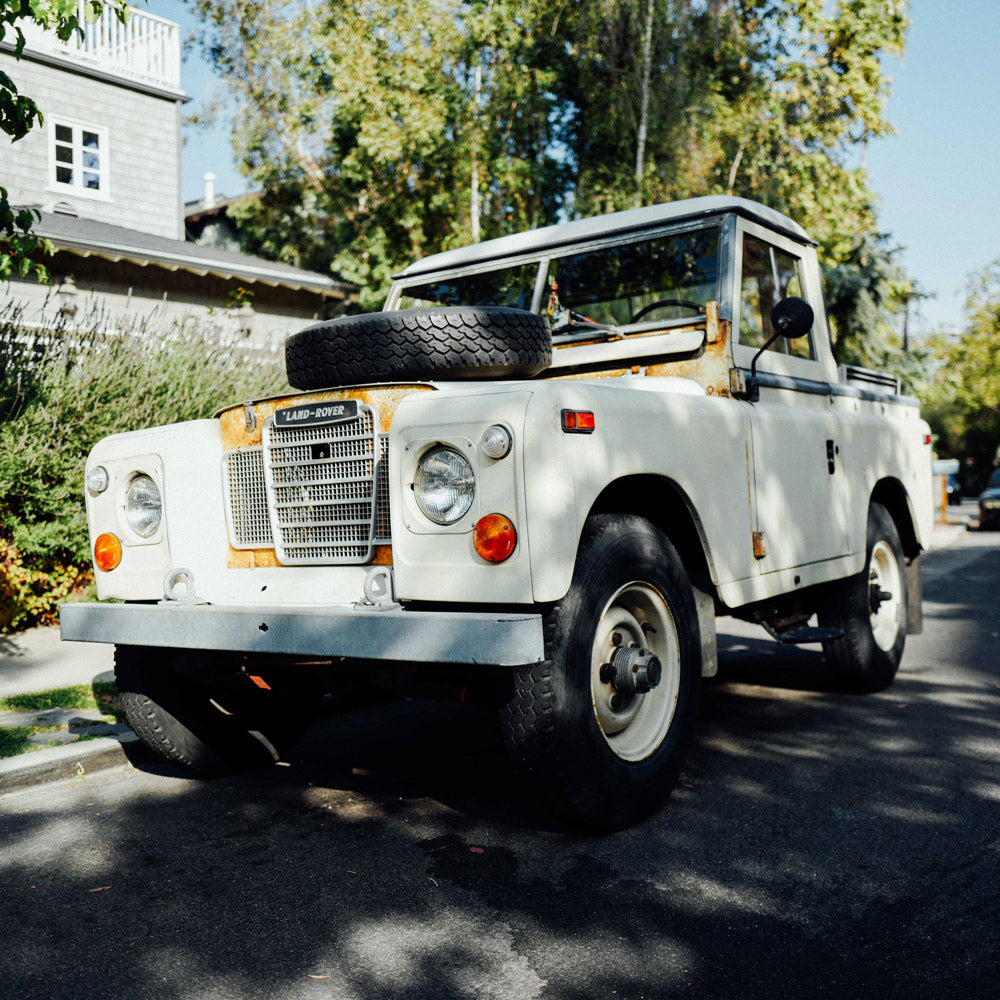 Street Find: This Land Rover Pickup Is Aging Beautifully In Rustic Can ...