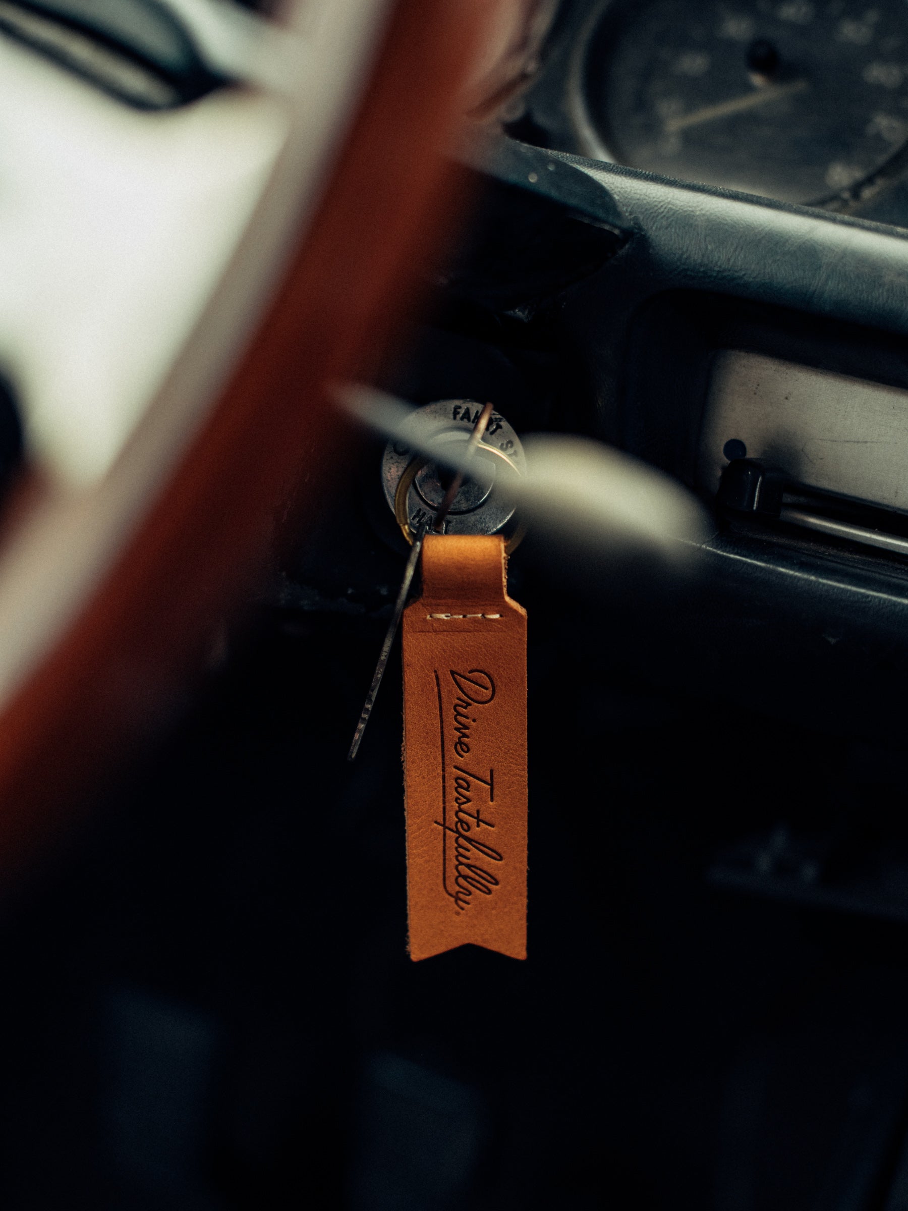 Drive Tastefully Key Tag - Petrolicious